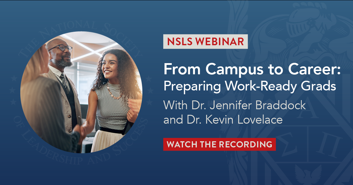 Webinar: From Campus to Career: Preparing Work-Ready Grads